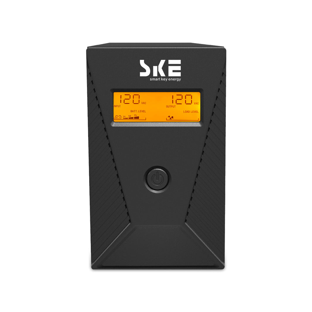 SKE Power SK1500 UPS Battery Backup and Surge Protector 1500VA/900W ...