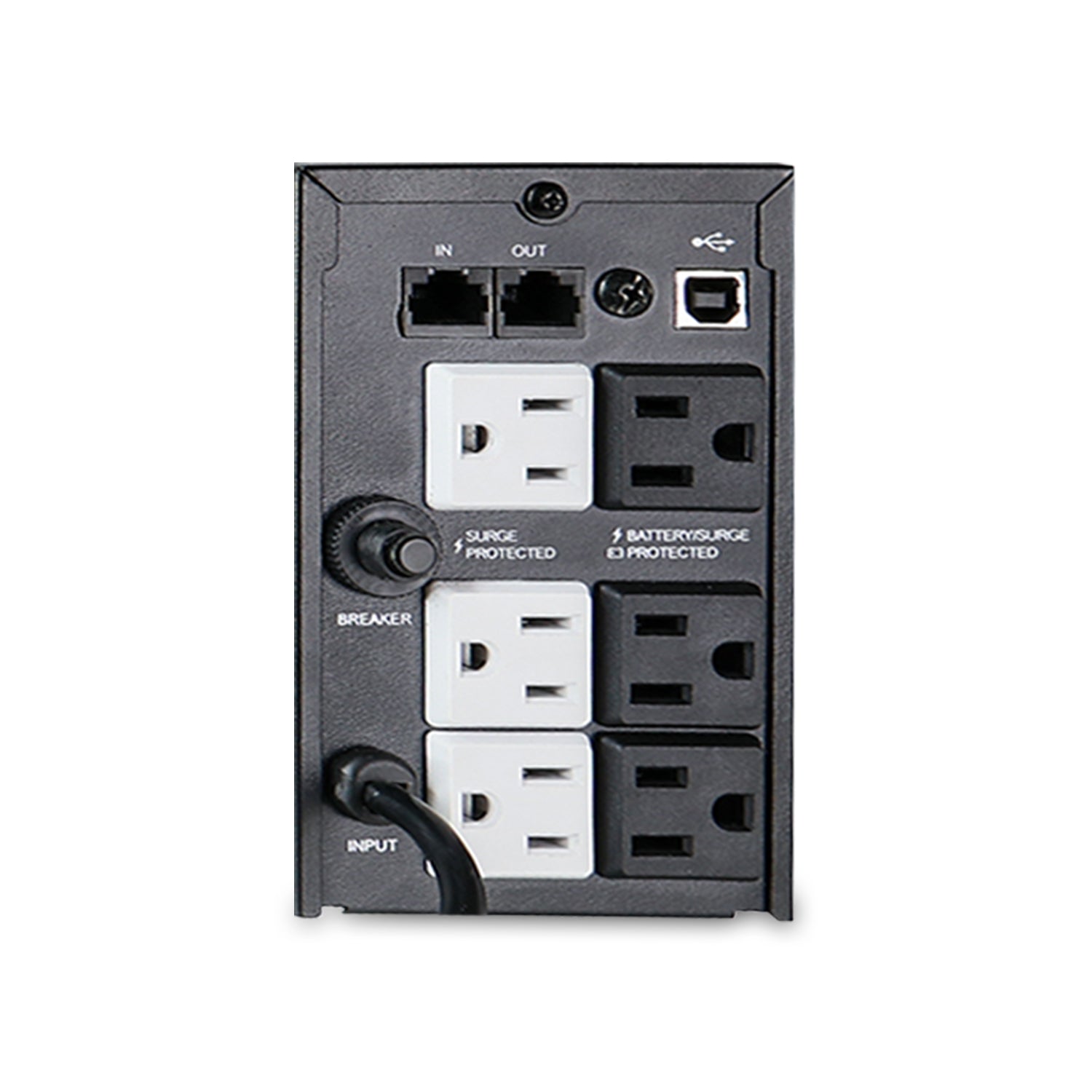 SKE Power SK600 UPS Battery Backup 600VA/360W LCD Surge Protector ...