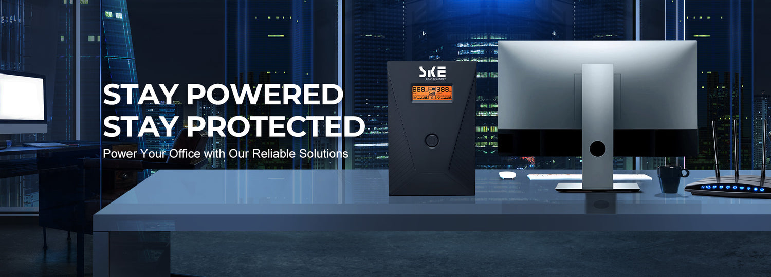 SKE Power UPS Battery Backup Power Supply System for Computer Uninterr ...